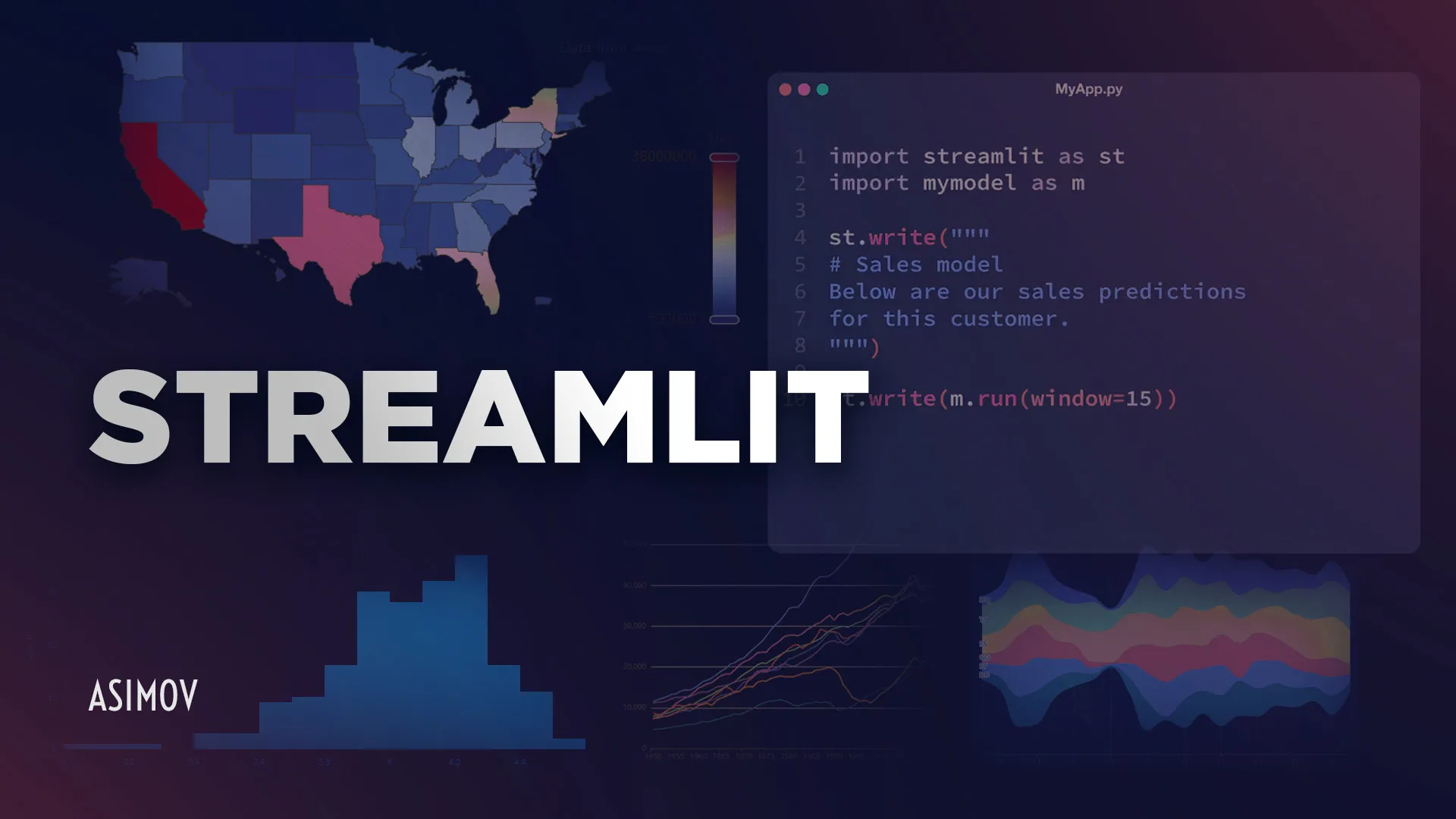 Curso Criando Aplicativos Web com Streamlit | Asimov Academy