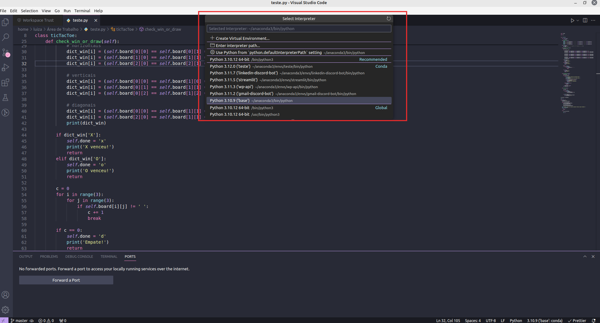 Como Configurar o Interpretador de Python no VS Code | Asimov Academy